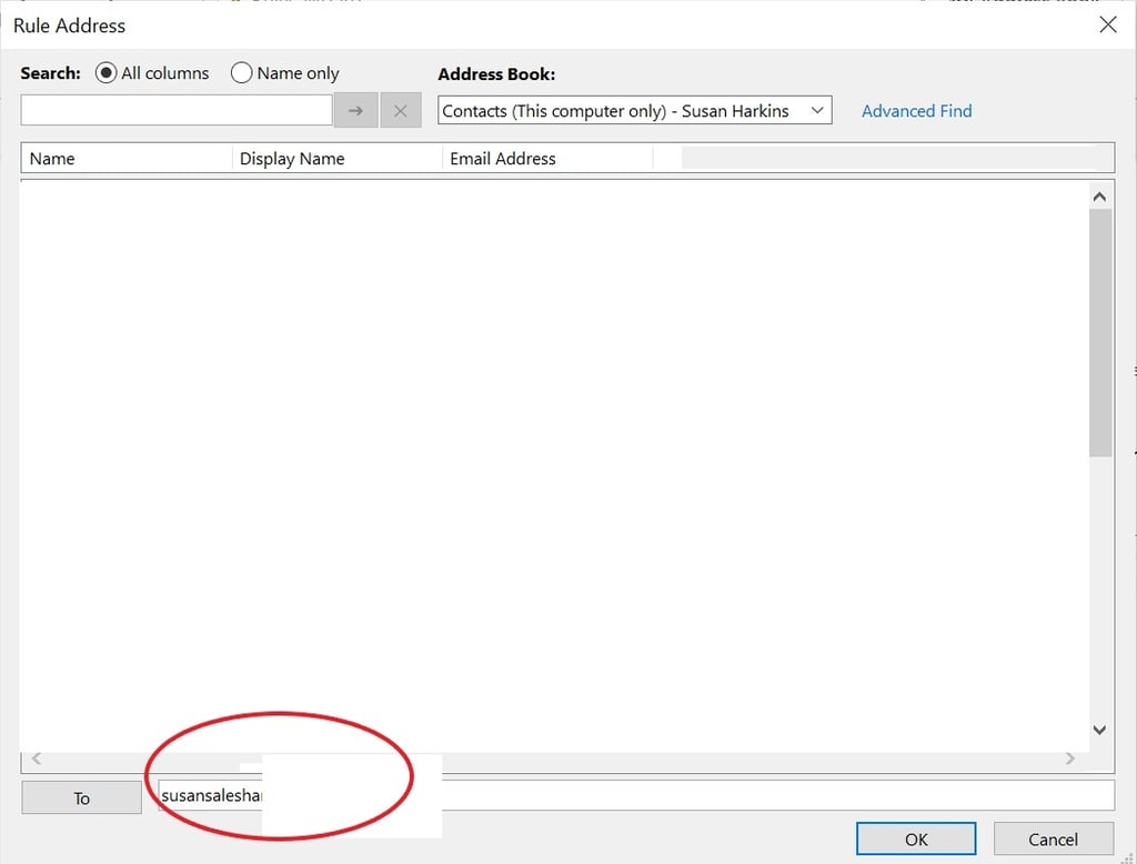 How to send a copy of an email using a rule in Microsoft Outlook