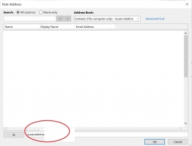 How to send a copy of an email using a rule in Microsoft Outlook