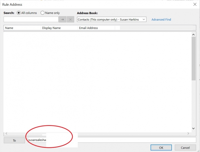 How to send a copy of an email using a rule in Microsoft Outlook
