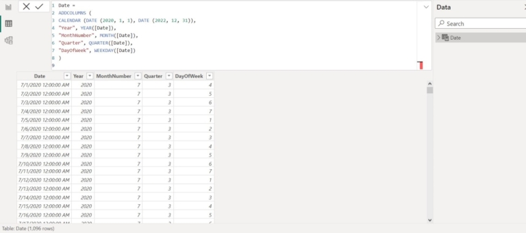 How to Create a Date Table in Microsoft Power BI | TechRepublic