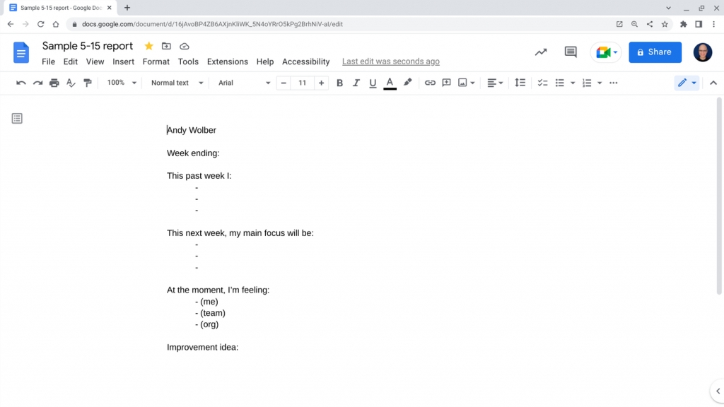 How 5-15 reports improve internal communication