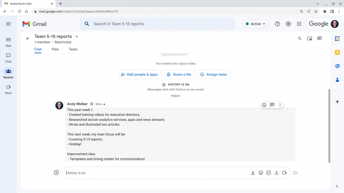 How 5-15 reports improve internal communication