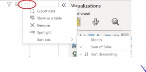 How to Sort One Column by Another Column in Power BI