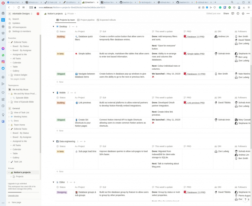 How to add project management support to Notion with a single template
