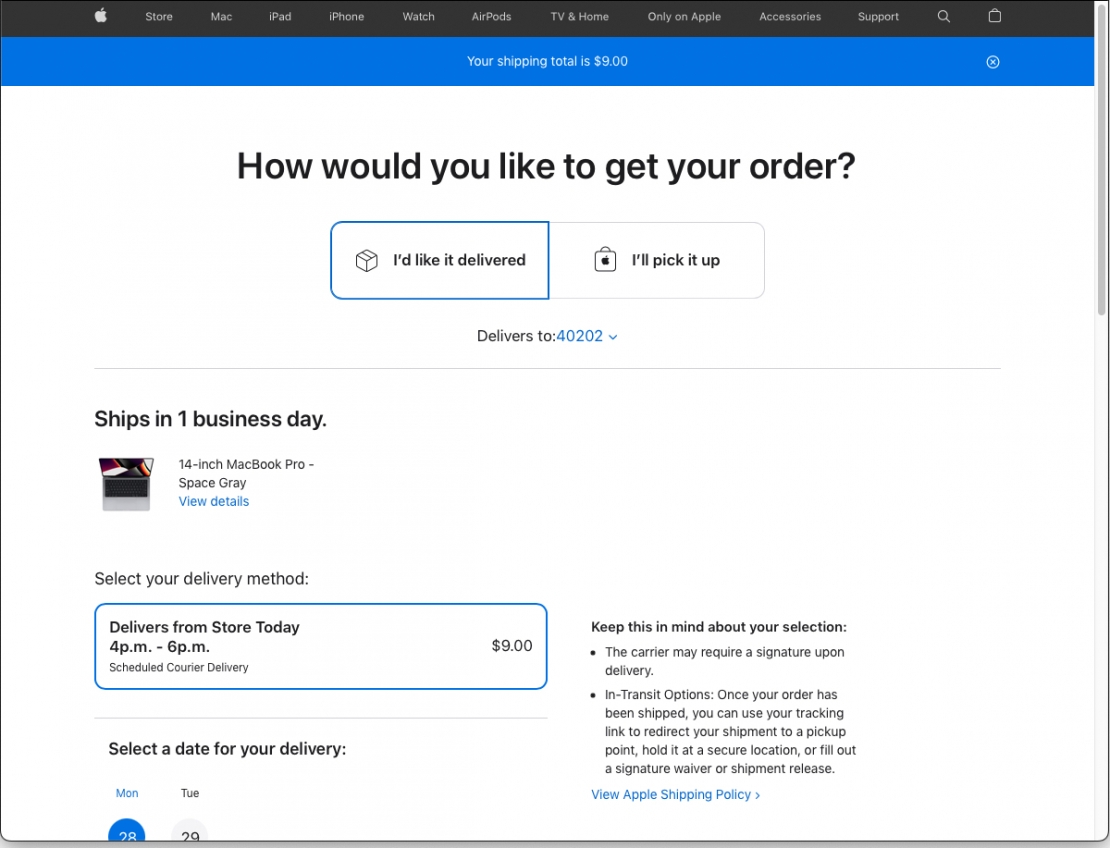 What to do when your Apple order goes wrong