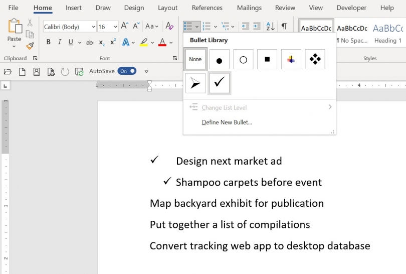 5 Ways to Insert a Checkmark Into Microsoft Office Products