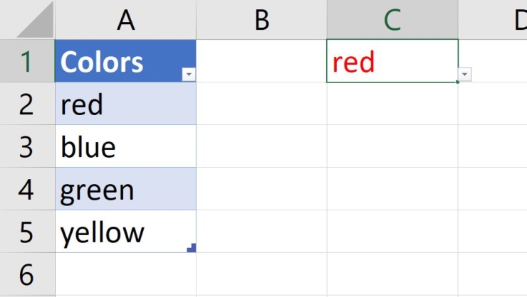 How to add color to a drop-down list in Excel - TechRepublic