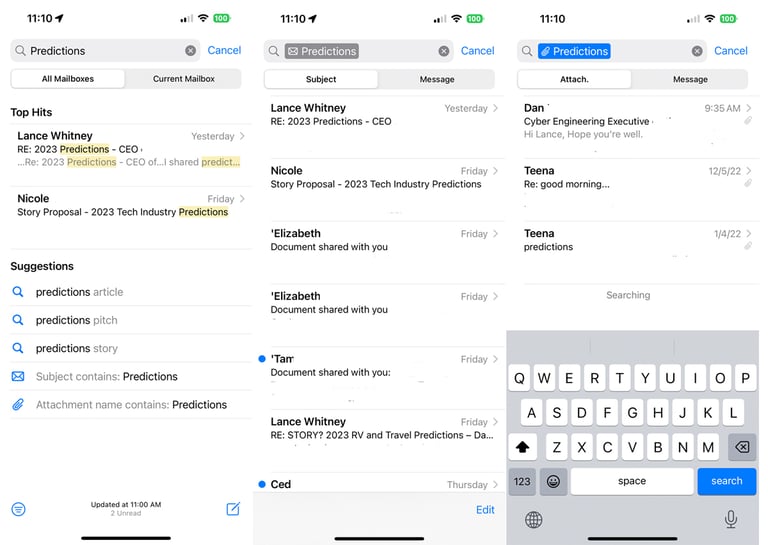How to Search for Emails on Your iPhone or iPad | TechRepublic