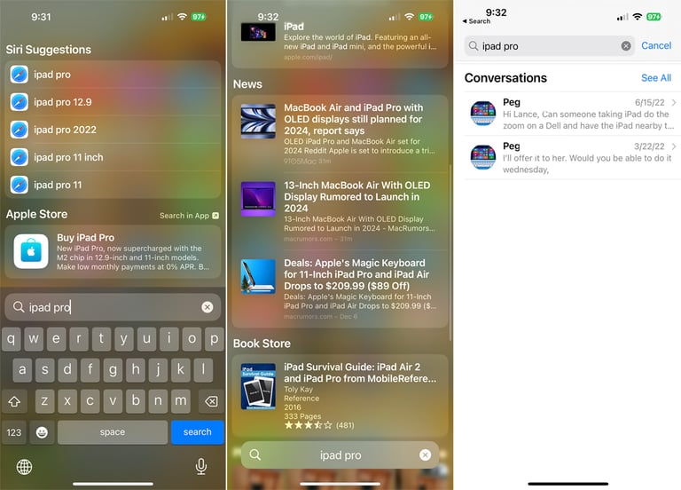 How to Use Spotlight to Search for Files on your iPhone or iPad