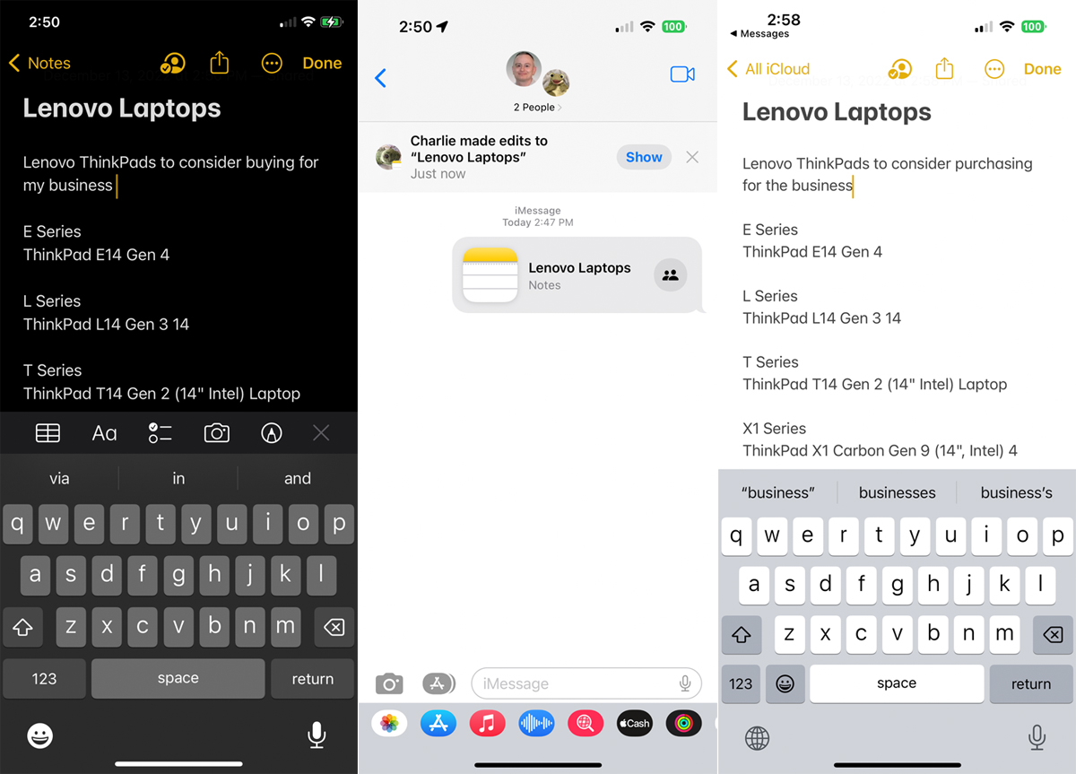 How to Use iMessage to Collaborate on Work with Others | TechRepublic