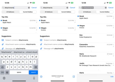 How to Search for Emails on Your iPhone or iPad | TechRepublic