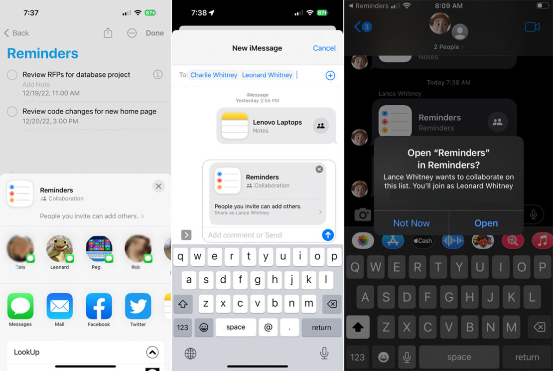 How to Use iMessage to Collaborate on Work with Others | TechRepublic