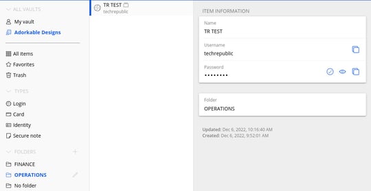 How to Use Folders in Bitwarden to Manage Passwords for Project Teams