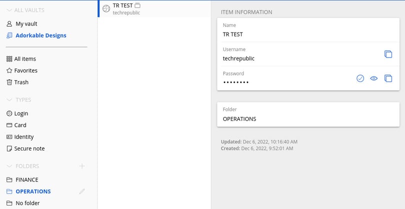 How to Use Folders in Bitwarden to Manage Passwords for Project Teams
