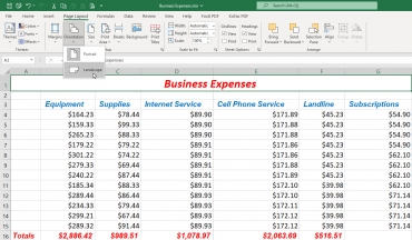 How to Print From Microsoft Excel and Avoid Printing Problems