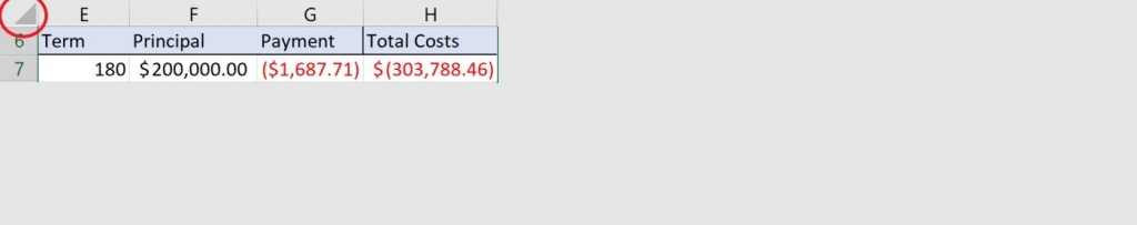 Excel guide: Hiding everything besides your workspace