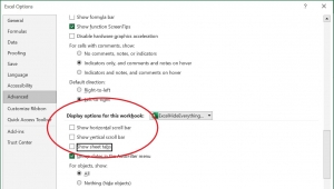 Excel guide: Hiding everything besides your workspace