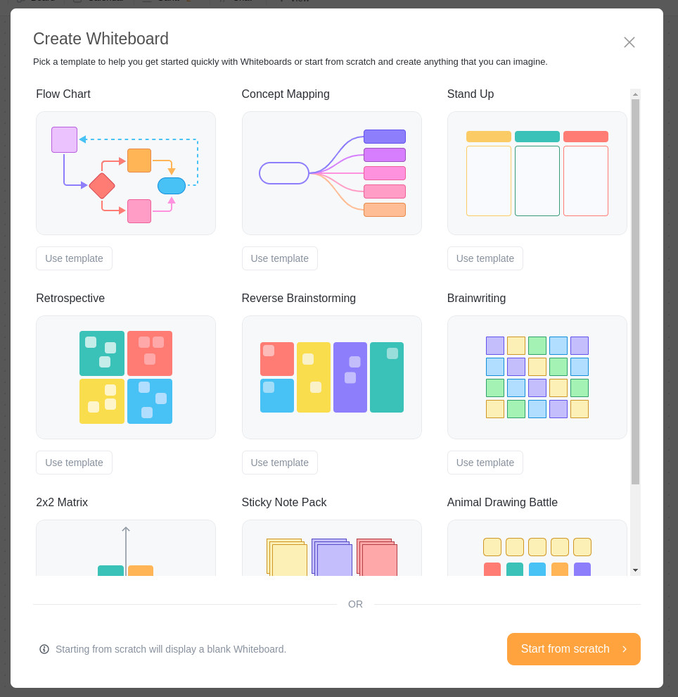 Why a ClickUp whiteboard is a great addition to project management