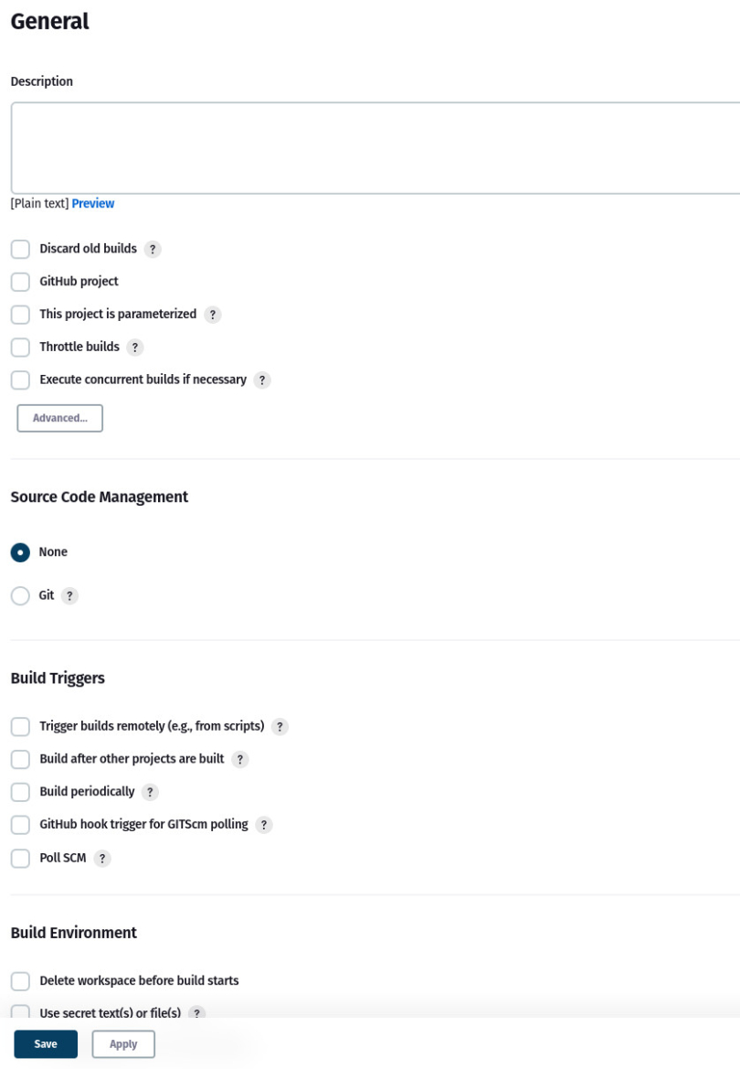 How to create your first project with Jenkins