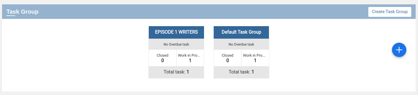 How to create an Orangescrum Task Group