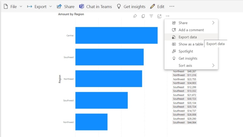 How to export Power BI to Excel (Guide with Examples)