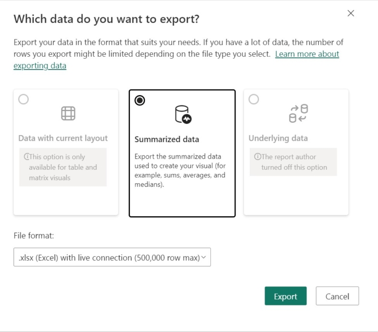 How to export Power BI to Excel (Guide with Examples)