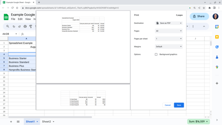How to Set the Print Area in Google Sheets: Step-by-Step Guide