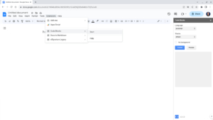 How to Add Code to Google Docs Using Code Blocks