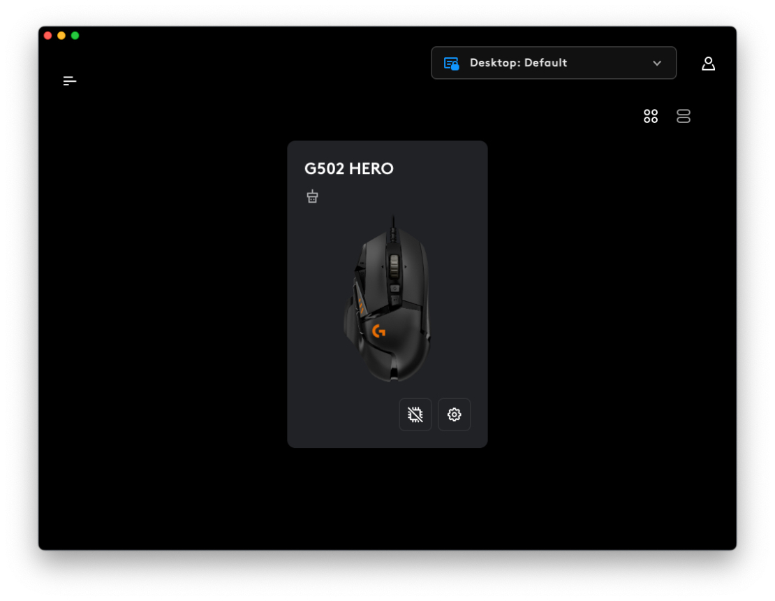 How to configure Logitech G Hub software on a Mac