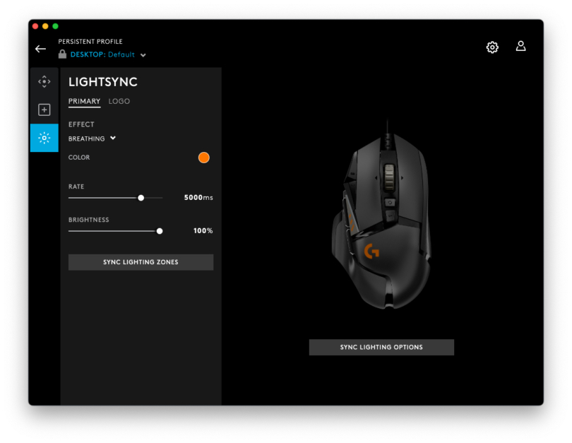 How to configure Logitech G Hub software on a Mac