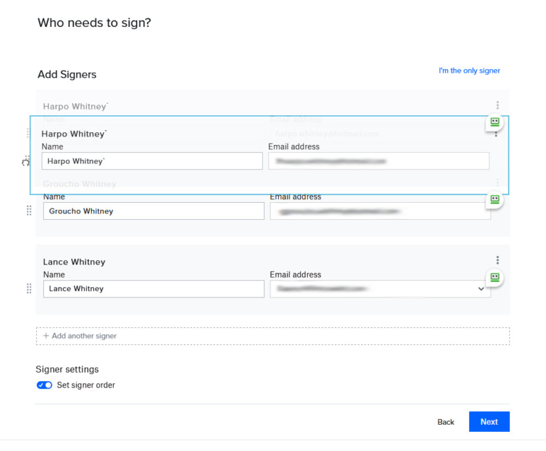 How to use Dropbox Sign to create documents for other people to sign