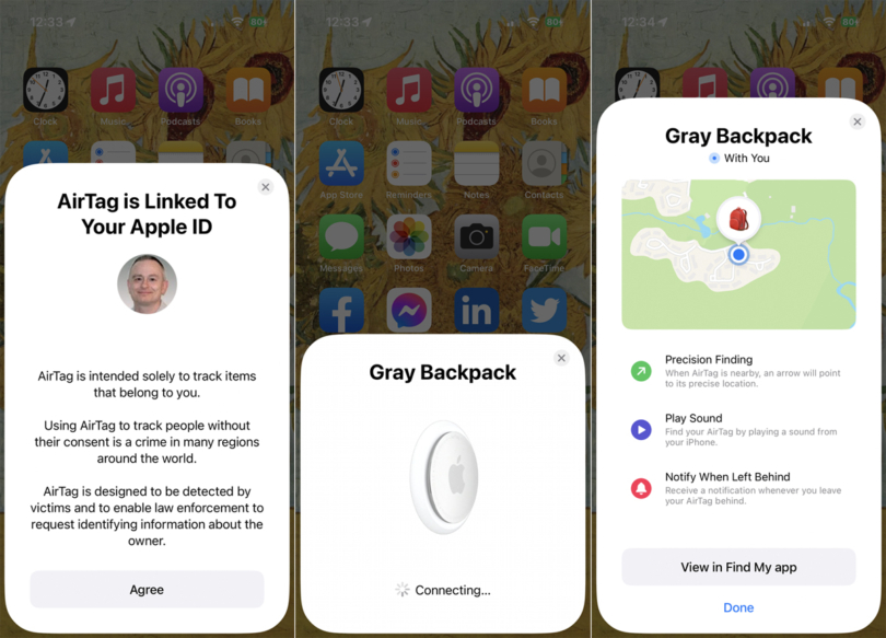 How to set up and use an Apple AirTag to track items | TechRepublic