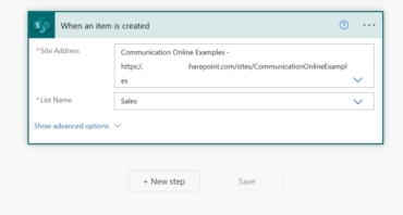 How to synchronize two Microsoft SharePoint lists using one Microsoft Power Automate flow