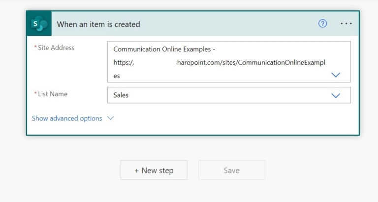 How to synchronize two Microsoft SharePoint lists using one Microsoft Power Automate flow