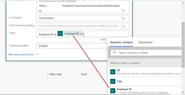 How to synchronize two Microsoft SharePoint lists using one Microsoft Power Automate flow