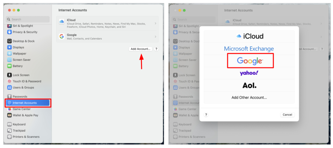 How to set up a Mac for Google Workspace