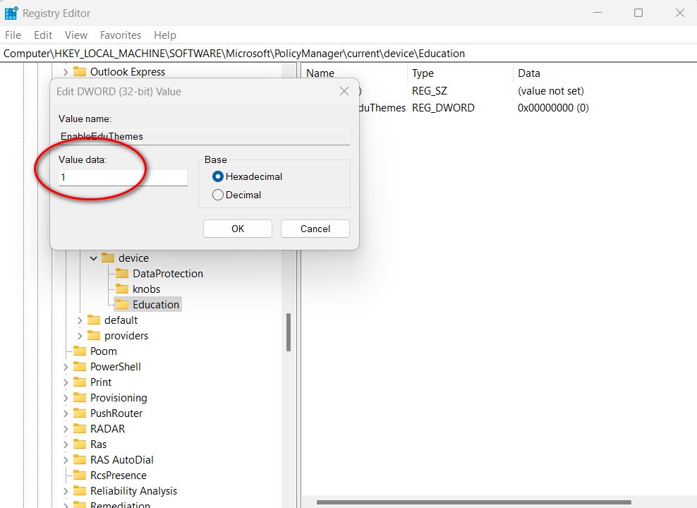 How to enable hidden personalization themes in Windows 11 22H2