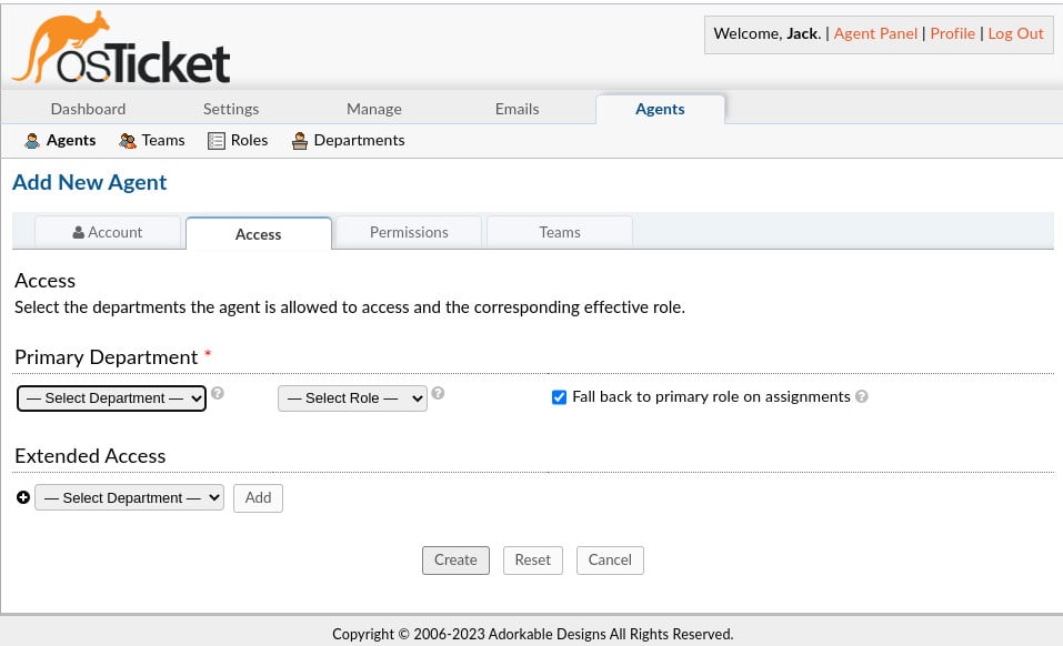 How to Add New Agents to osTicket | TechRepublic