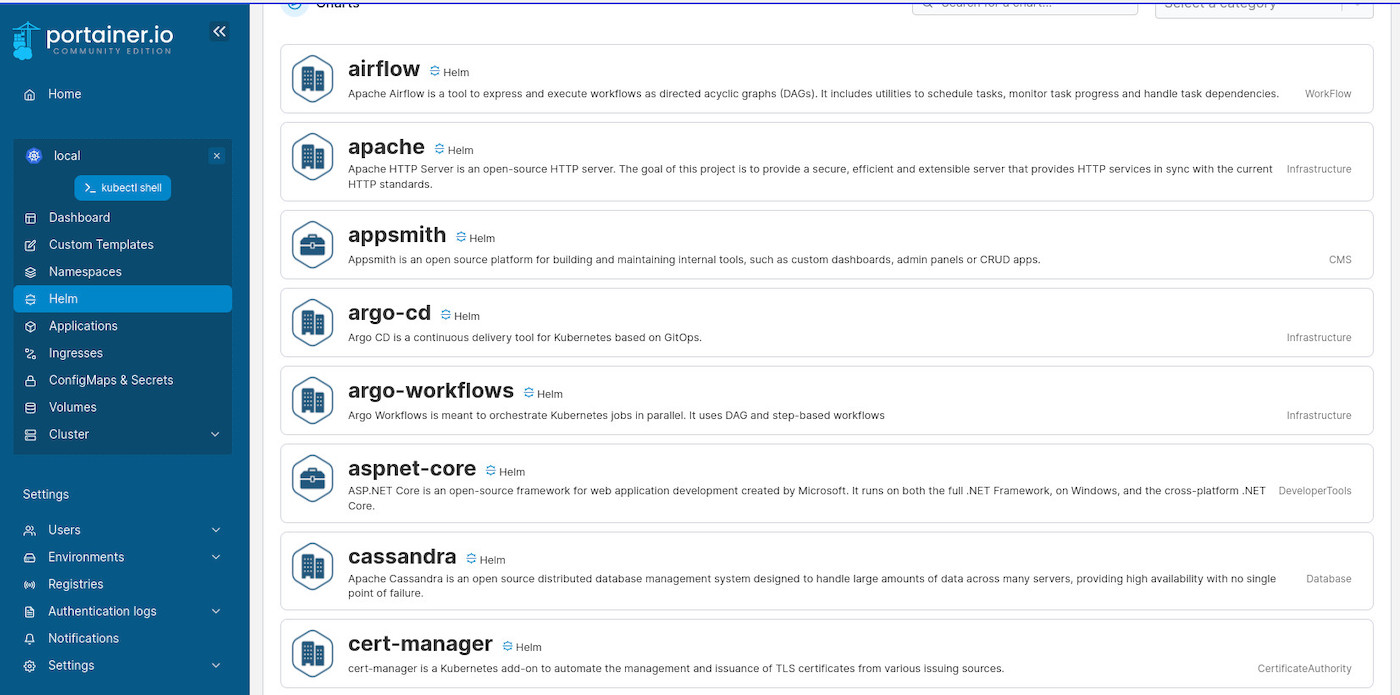 如何使用 Helm 图表和 Portainer - Flnug.com