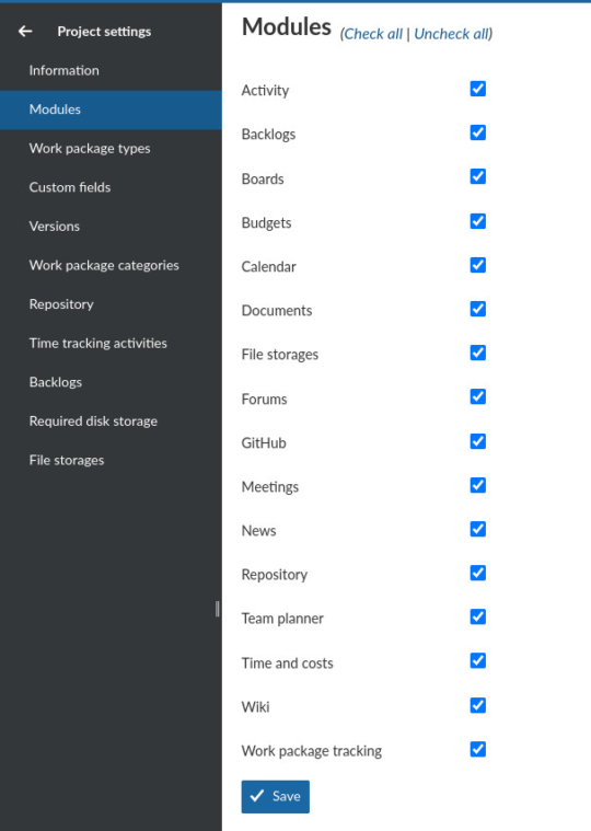 How to create OpenProject Forums