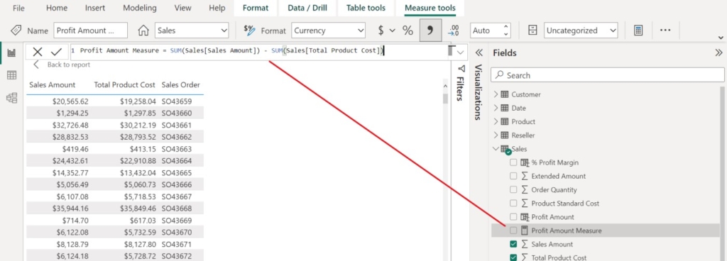How to use measures to calculate profit margin in Power BI | TechRepublic