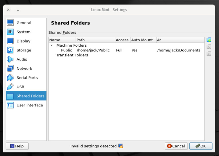 How to use the Shared Folders feature in VirtualBox 7