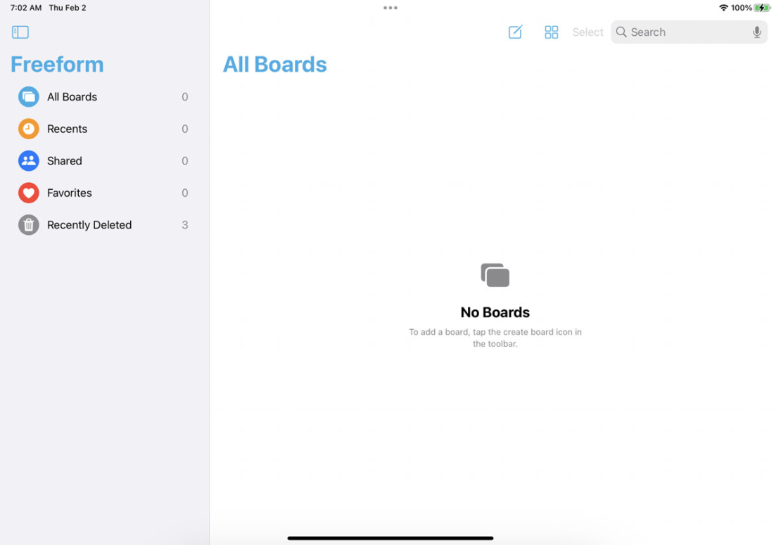 How to use the Freeform app as a virtual whiteboard on an iPhone or iPad