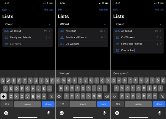 How to create and manage multiple contact lists on your iPhone