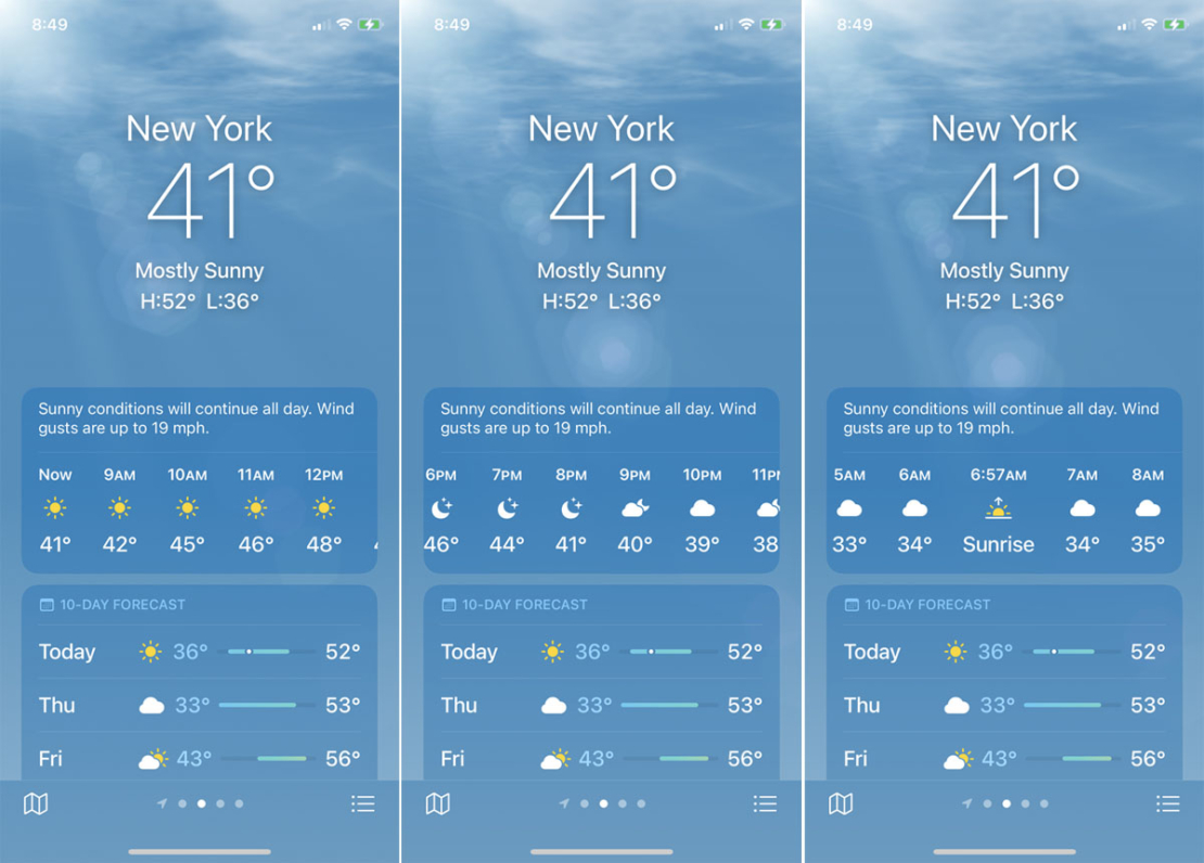 How to use the Apple Weather app on your iPhone