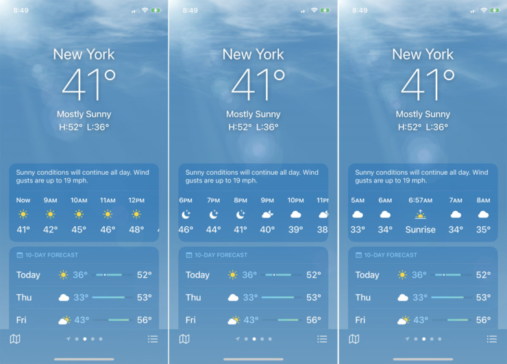 How to use the Apple Weather app on your iPhone