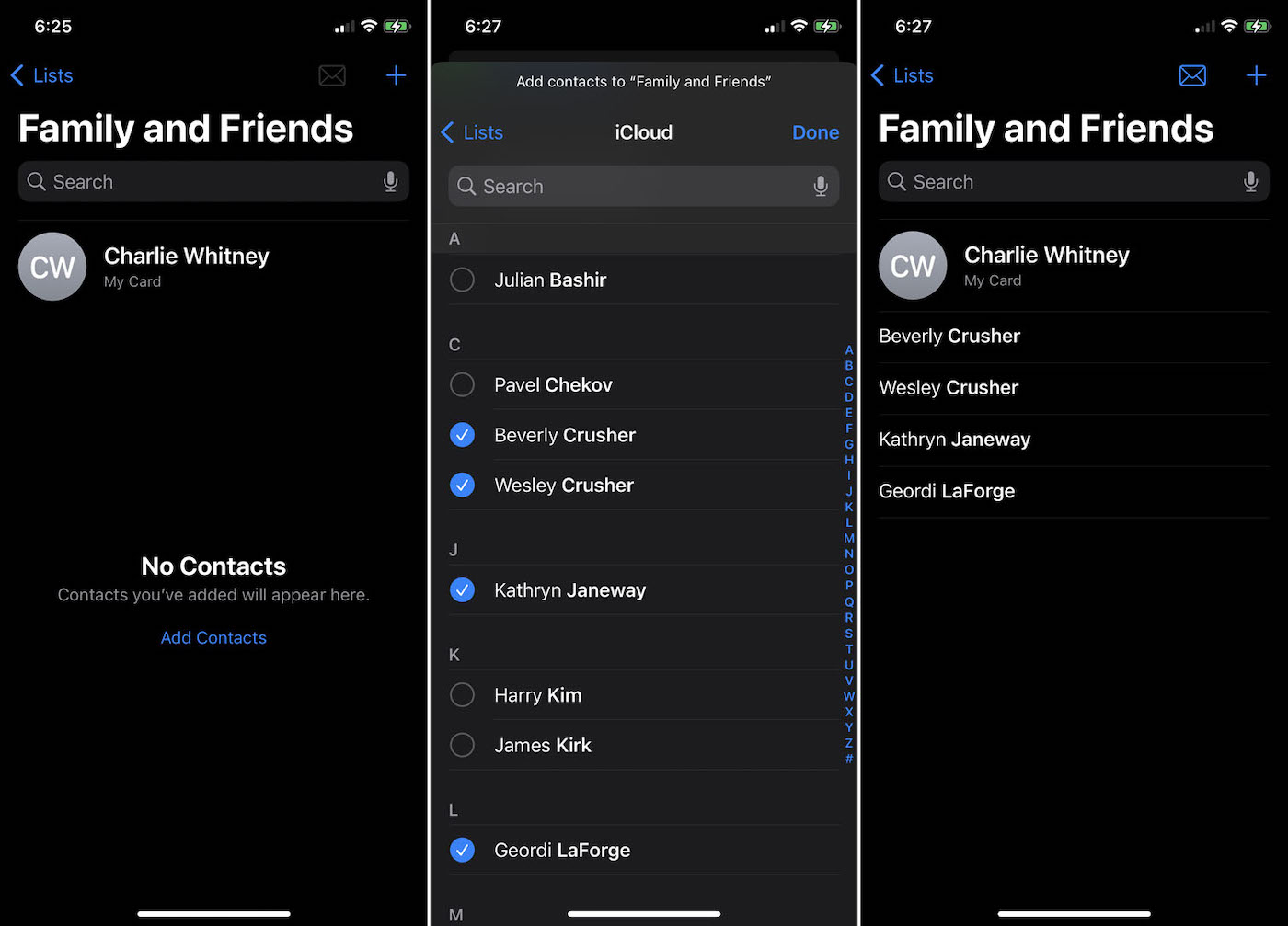 How to create and manage multiple contact lists on your iPhone