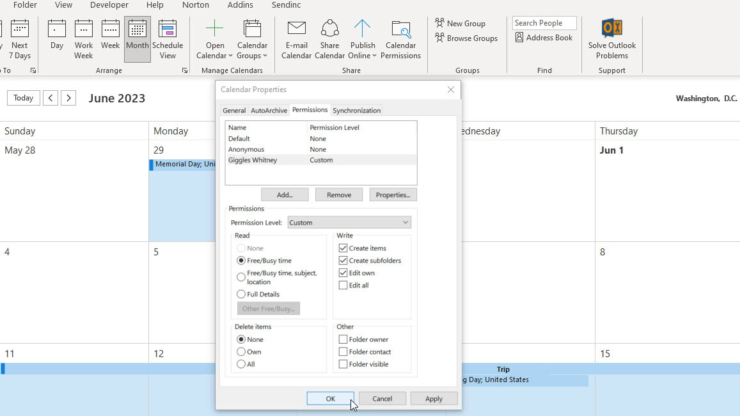 How to share your calendar in Microsoft Outlook - TechRepublic