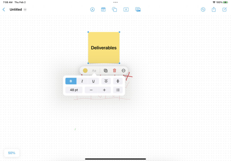 How to use the Freeform app as a virtual whiteboard on an iPhone or iPad