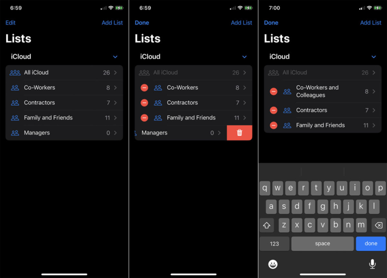 How to create and manage multiple contact lists on your iPhone